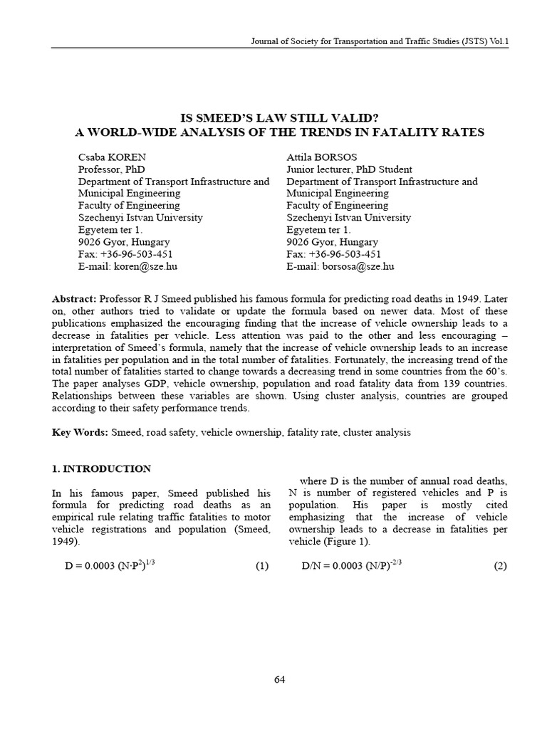 7190-English-TarjomeFa | PDF | Traffic Collision | Purchasing Power Parity