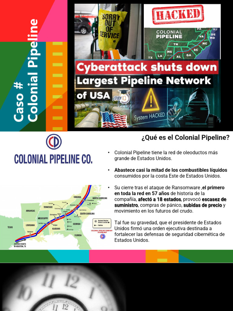 Ataque Ransomware a Colonial Pipeline | PDF | Secuestro de datos | La ...