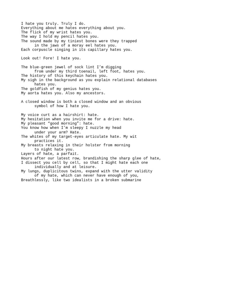 A Poem For My Beloved 0bnoxius People at Scribd | PDF