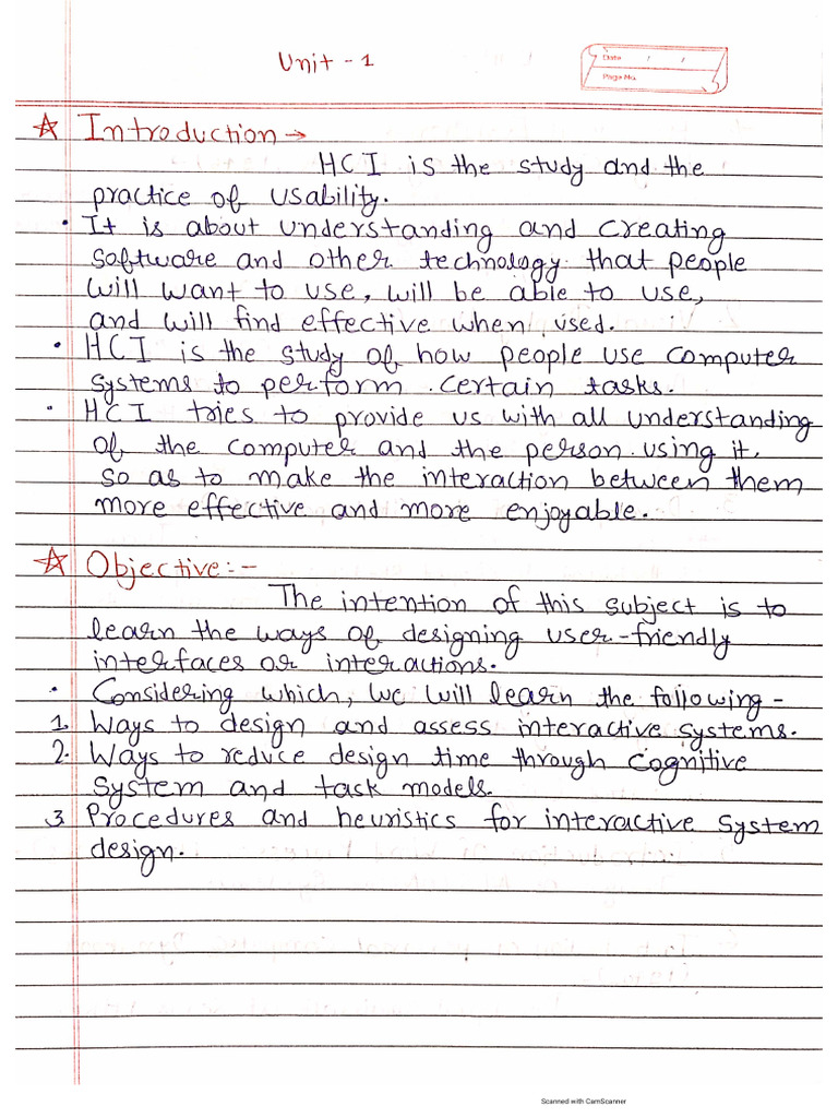 HCI | PDF