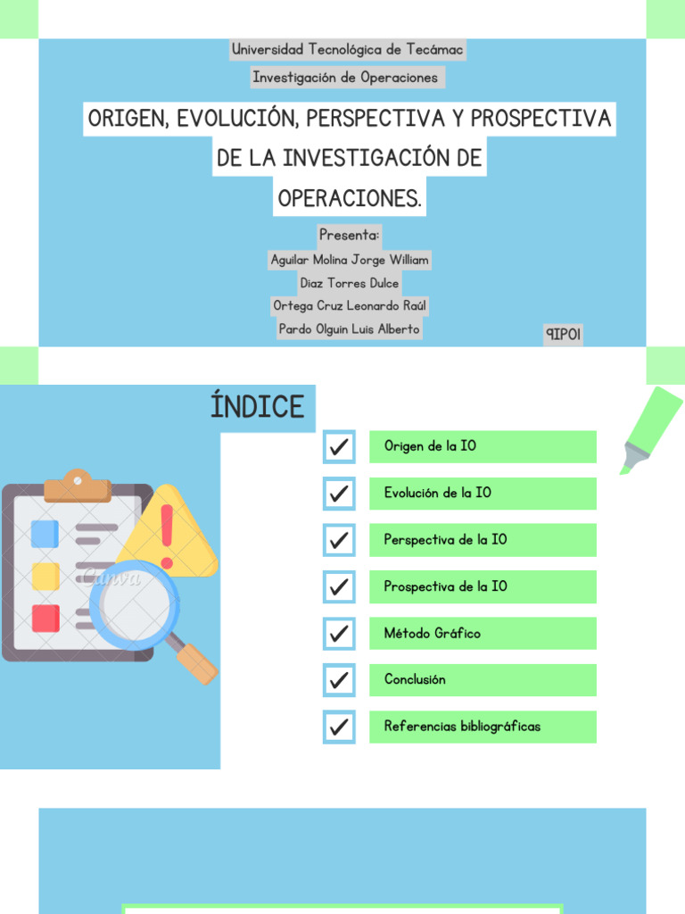 Origen, Evolución, Perspectiva y Prospectiva de La Investigación de ...