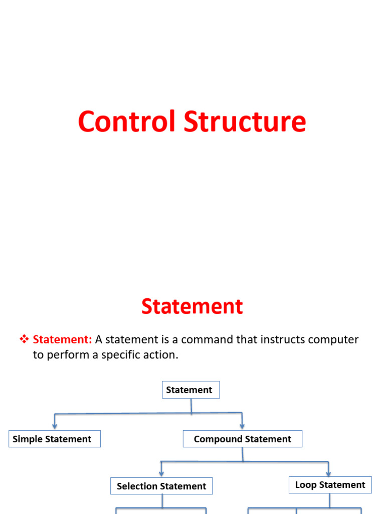 Lecture 5 Control Structure | PDF | Control Flow | Quadratic Equation Lecture 5 Control Structure | PDF | Control Flow | Quadratic Equation