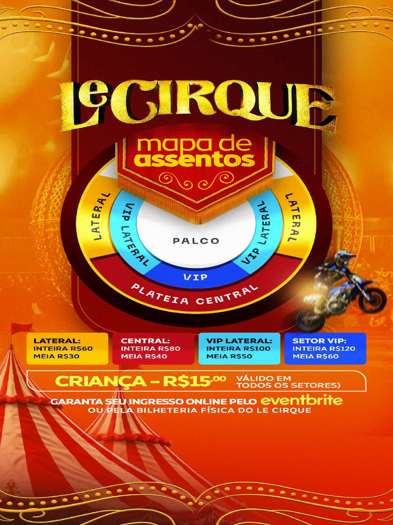 CARD MAPA DE ASSENTOS FERIADOS LE CIRQUE ON ICE Compressed | PDF
