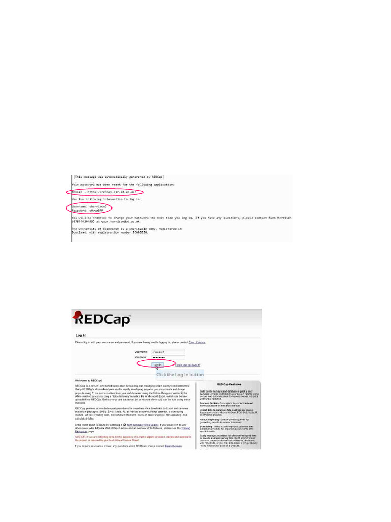 GlobalSurg REDCap Guide Part 1 | PDF