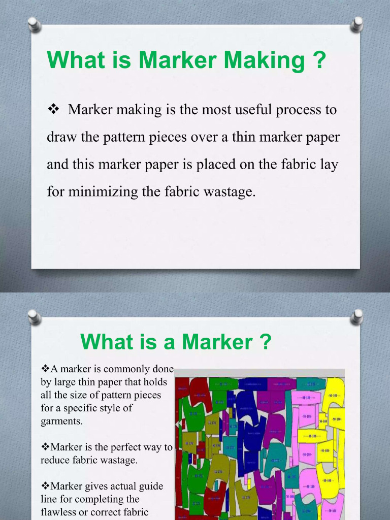 MARKER-MAKING | PDF