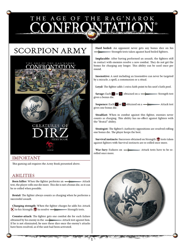 Scorpion_army | PDF