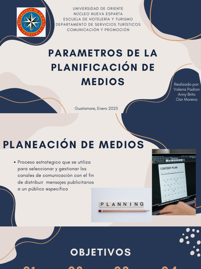 Presentacion Planificacion de Medios | PDF | Frecuencia | Planificación