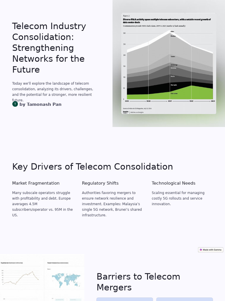 Telecom Consolidation: Future Insights | PDF