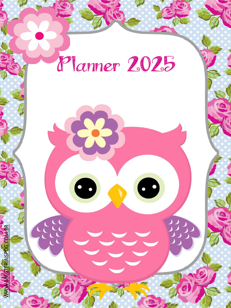 Planner 2025 Corujas - Materiaispdg - PDF Gratuito | PDF | Pedagogia | Ritmo