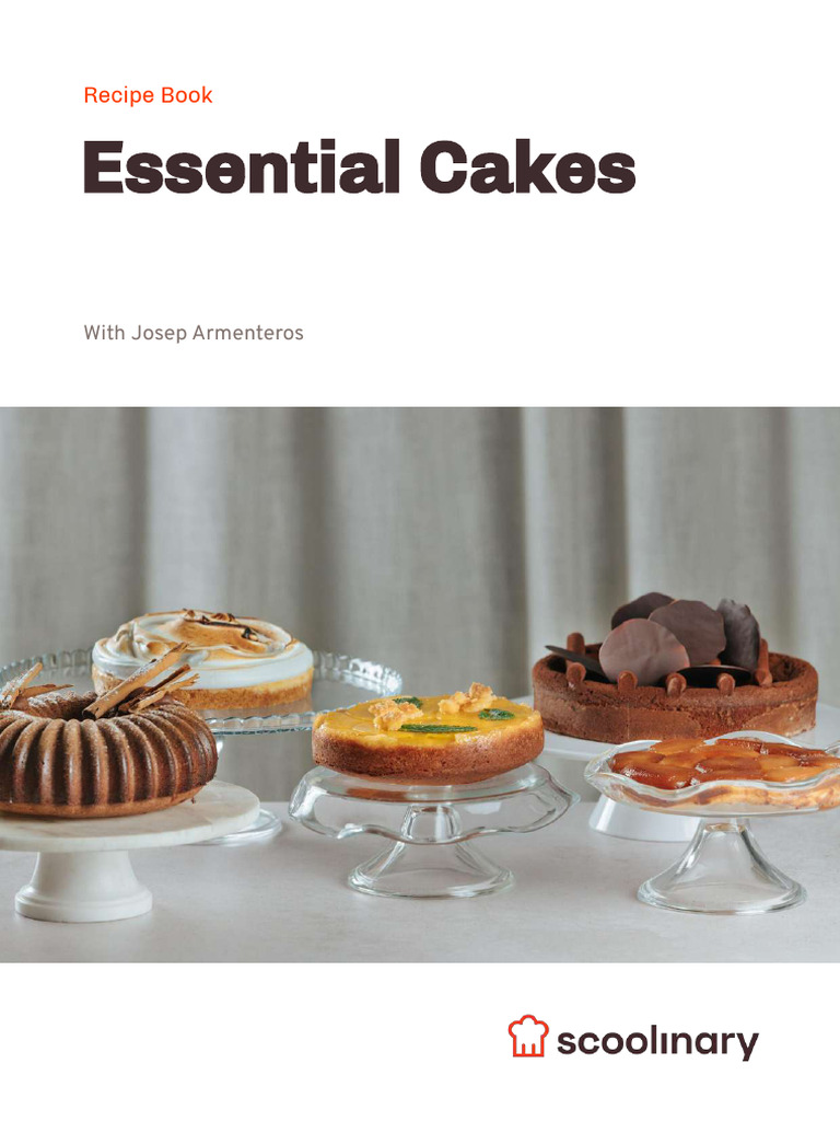 EN Recipe Book Essential Cakes | PDF | Cakes | Chocolate