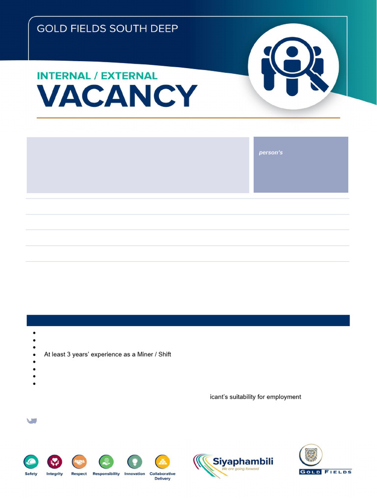 Trackless Supervisor Operations - 19 November 2024 | PDF | Recruitment | Safety