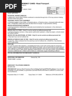 Transport Emergency Card Guide | PDF