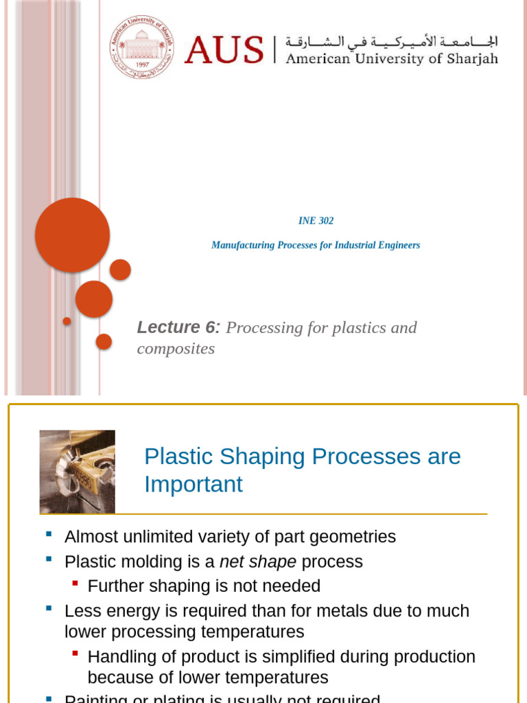 Plastic and Composite Processing Methods | PDF | Composite Material ...