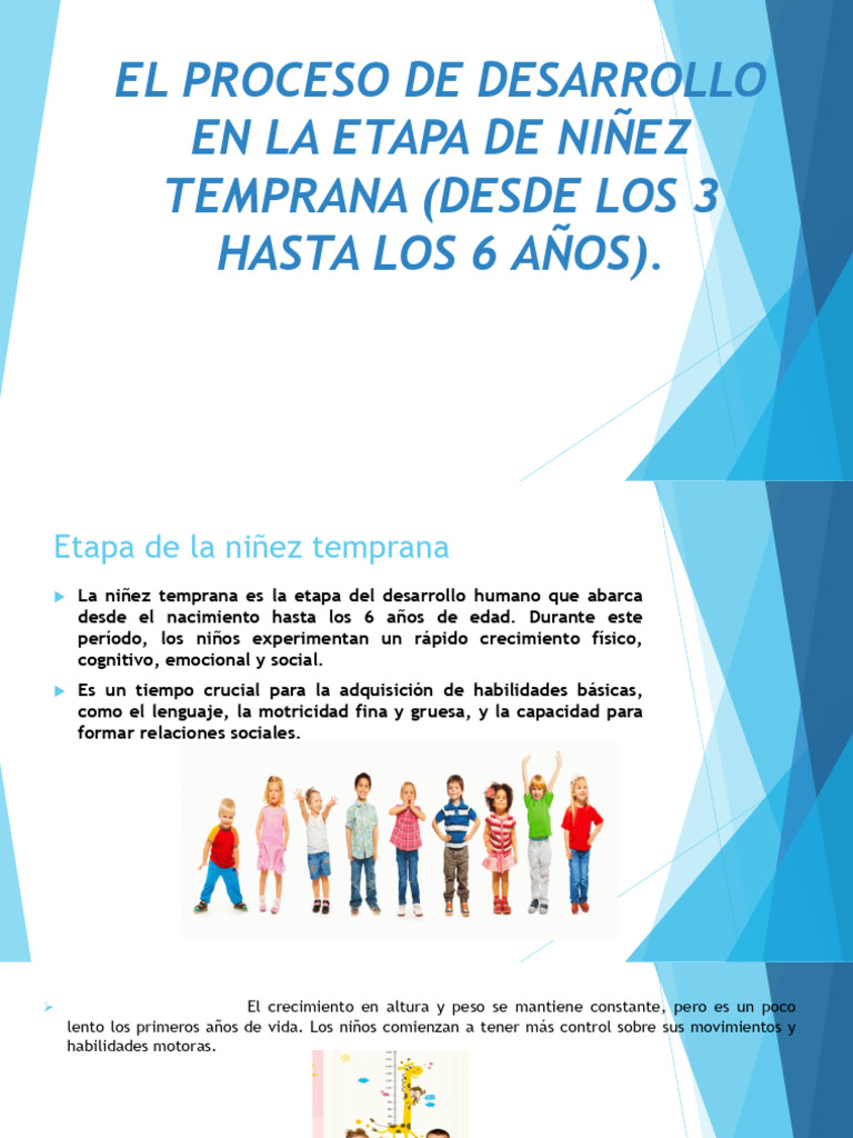 Desarrollo en Niñez Temprana | PDF | Las emociones | Adultos