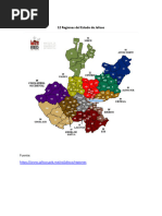 Regiones Economicas de Chiapas | PDF | Chiapas | Mesoamérica