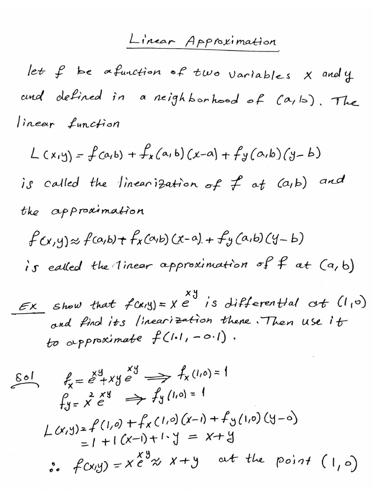 Linear Ization | PDF