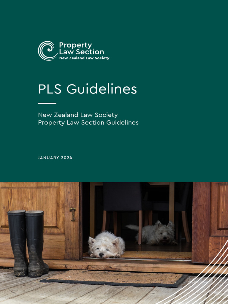 PLS Guidelines January 2024 002 | PDF | Assignment (Law) | Mortgage Law