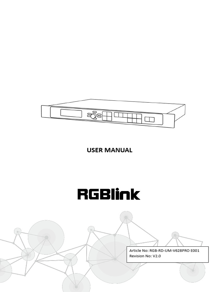 vsp-628pro_user-manual_en_v2-0-_1571_7 | PDF | Hdmi | Display Technology