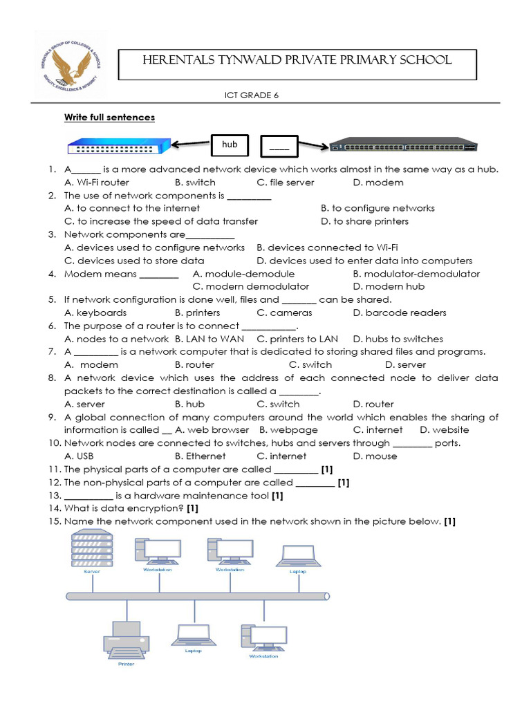 ICT Homework GRADE 6 - 04 | PDF