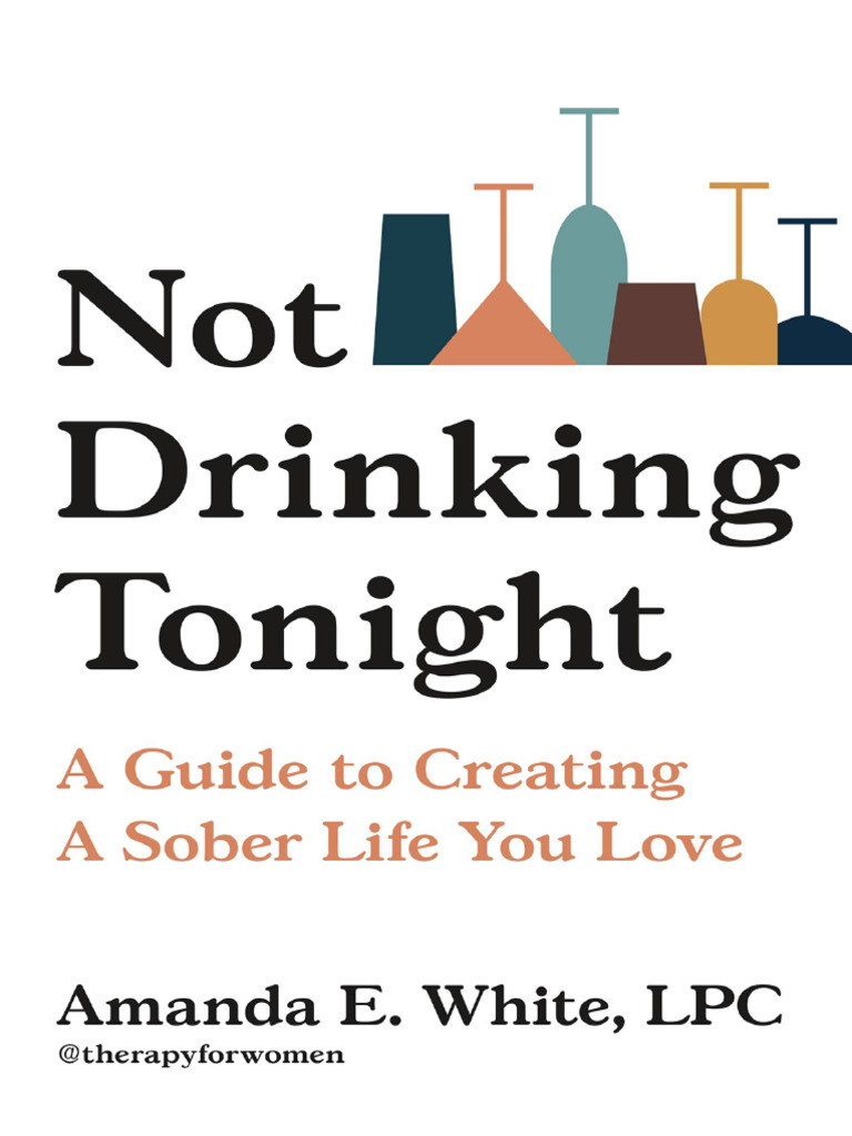 Amanda E. White Not Drinking Tonight A Guide To Creating A Sober Life ...