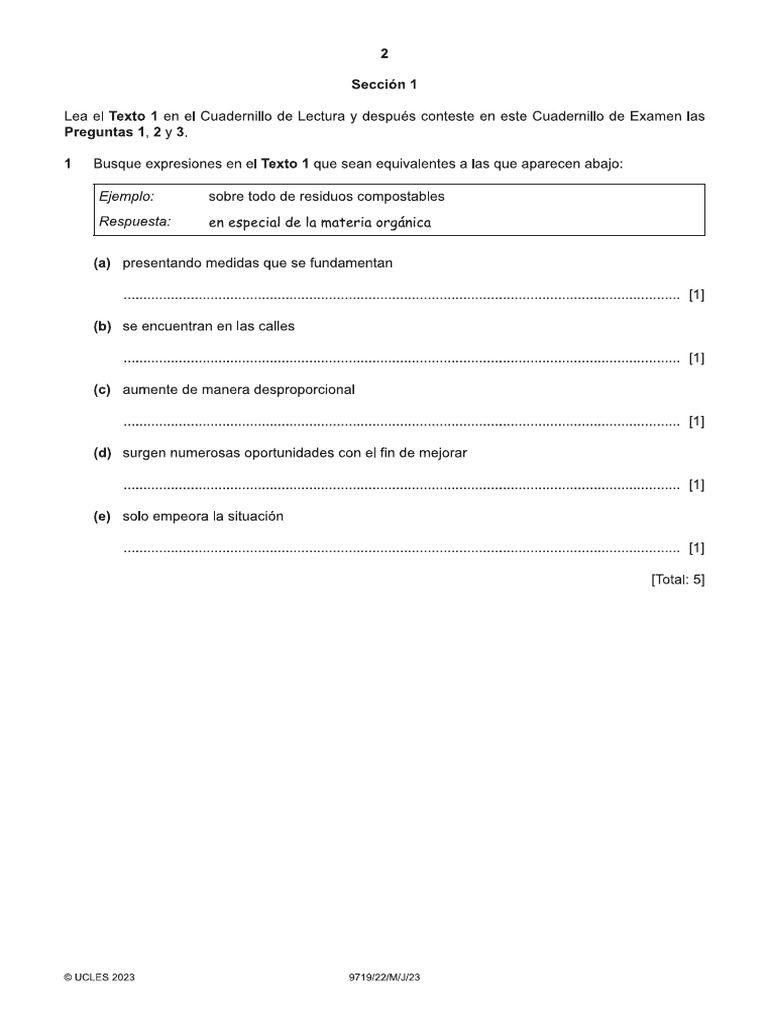 Paper 2 Spanish | PDF