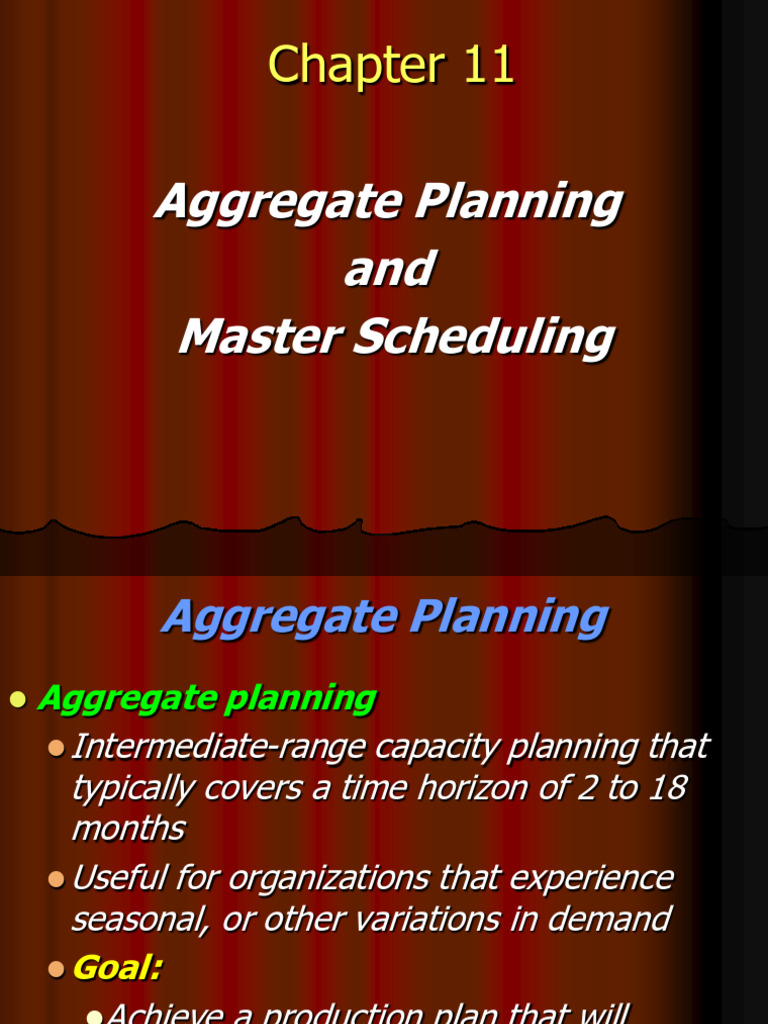 5 AGGREGATE | PDF | Demand | Forecasting