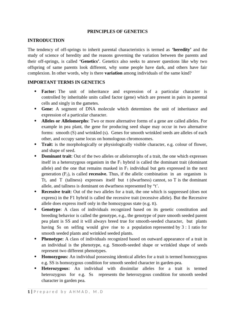 PRINCIPLES OF GENETICS_091446 | PDF | Dominance (Genetics) | Zygosity
