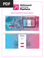Como Ingreso A Mi Cuenta de Richmond Studio 2025 | PDF