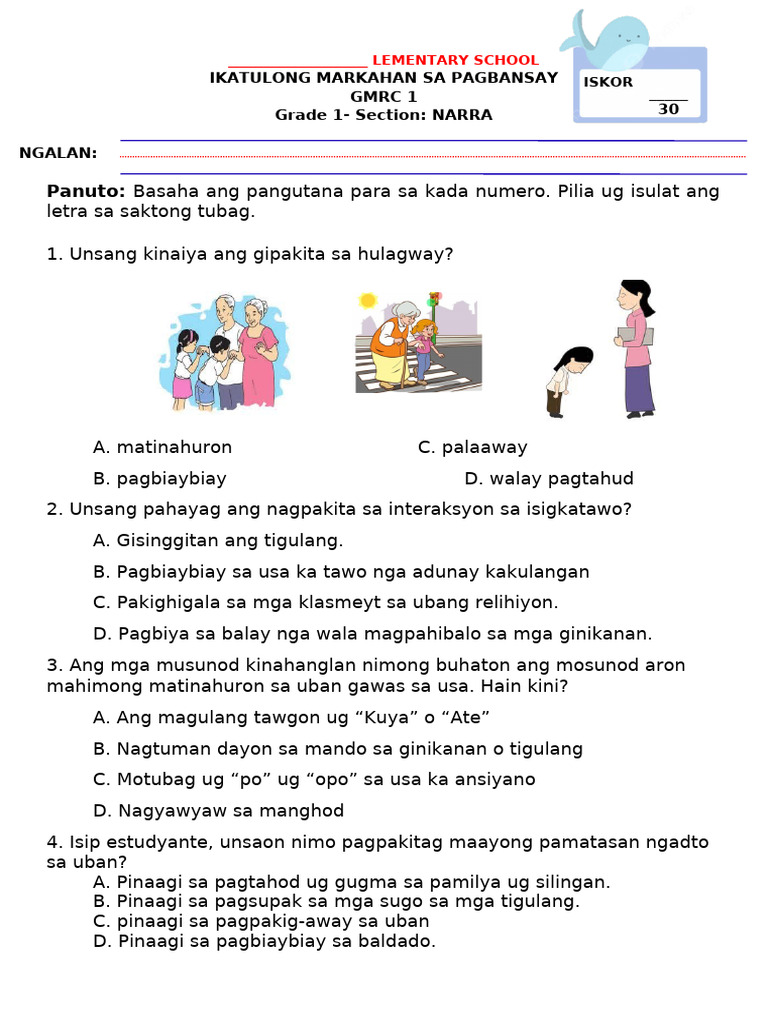 Q3-PT-GMRC Bisaya | PDF