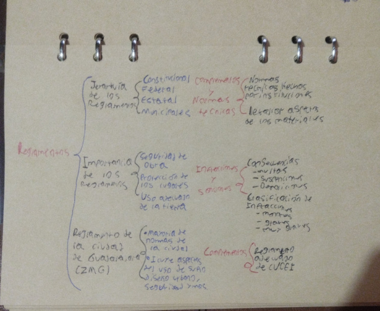 Mapa Sinóptico Reglamentos_OFGG | PDF