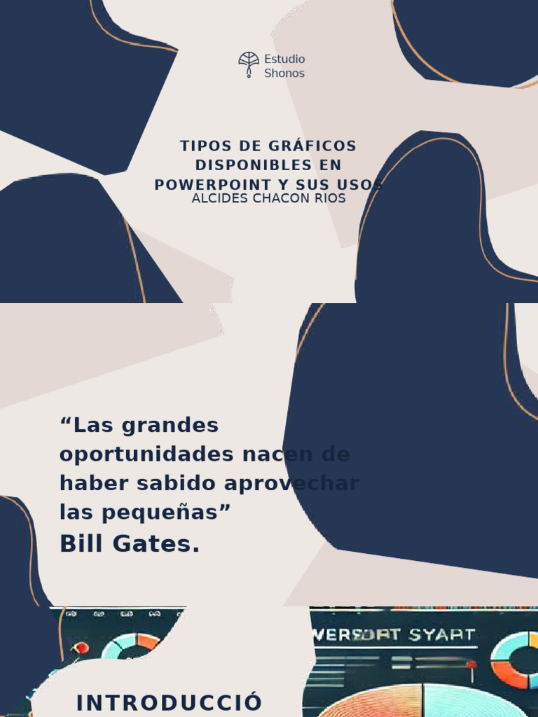 Tipos de Gráficos Disponibles en PowerPoint y Sus Usos | PDF ...