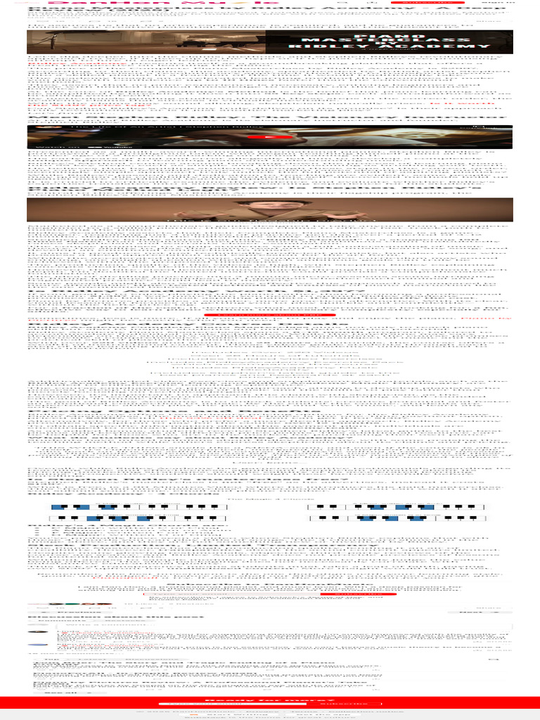 Piano Masterclass by Ridley Academy - A Deep Review (2025) | PDF ...
