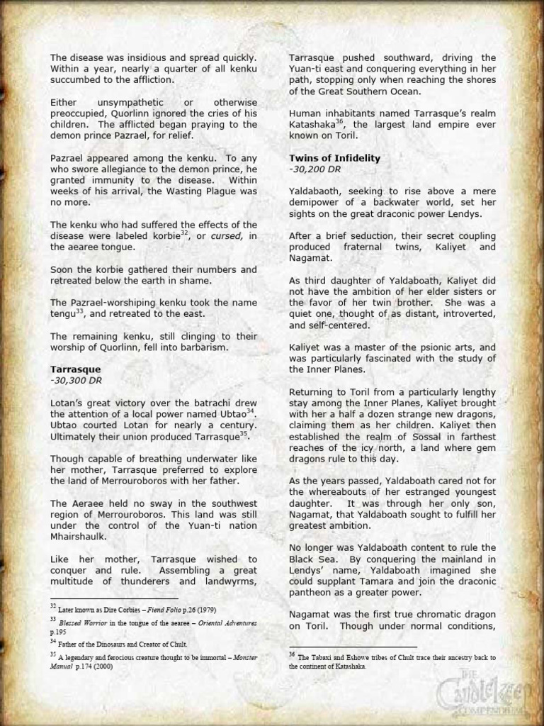 The Candlekeep Compendium - 1215 | PDF | Dungeons & Dragons | Gary ...