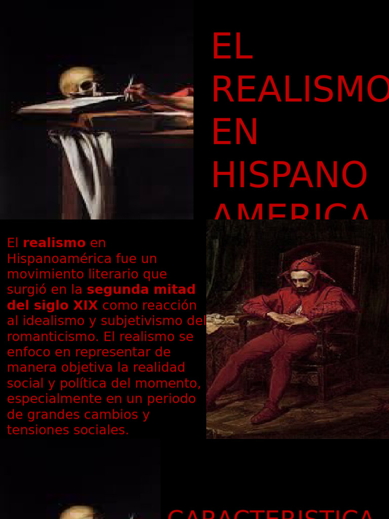 Realismo Literario en Hispanoamérica | PDF