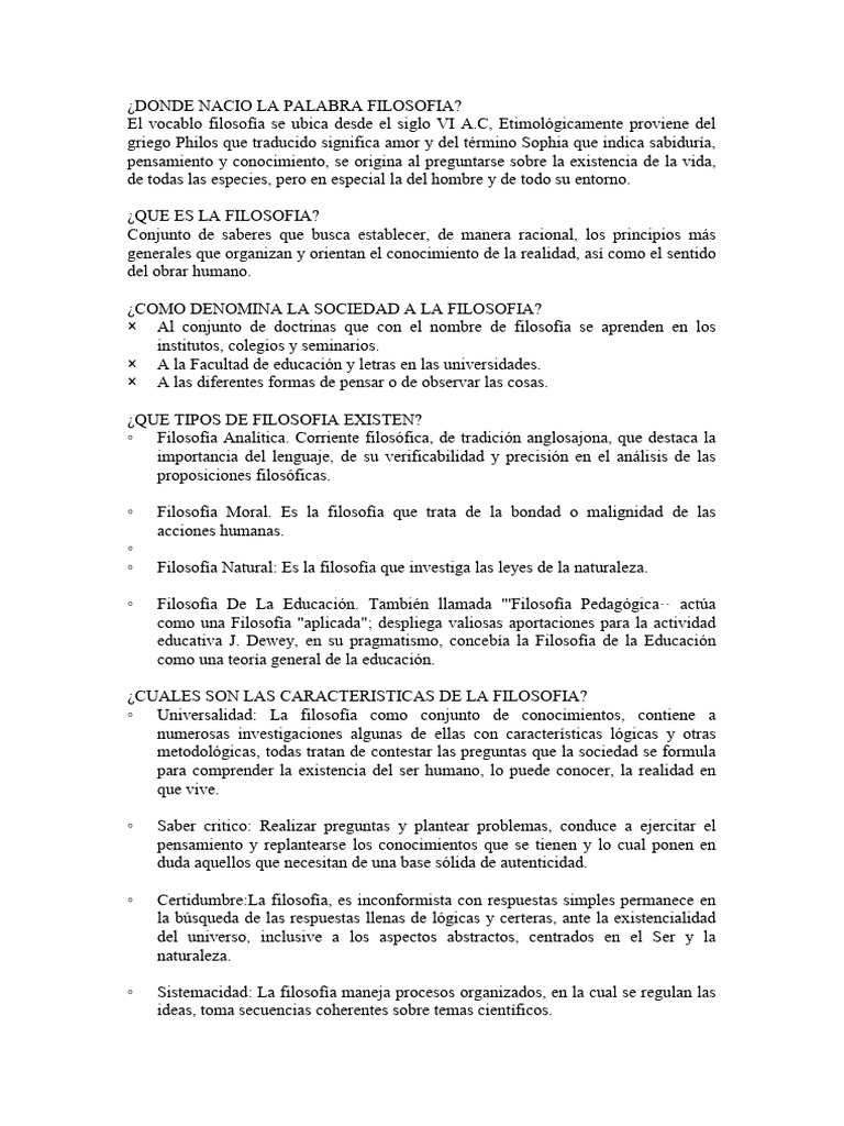 FILOSOFIA | PDF | Conocimiento | Paradigma