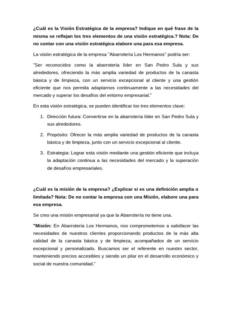 Aporte Andy Almendarez gerencia estrategica | PDF