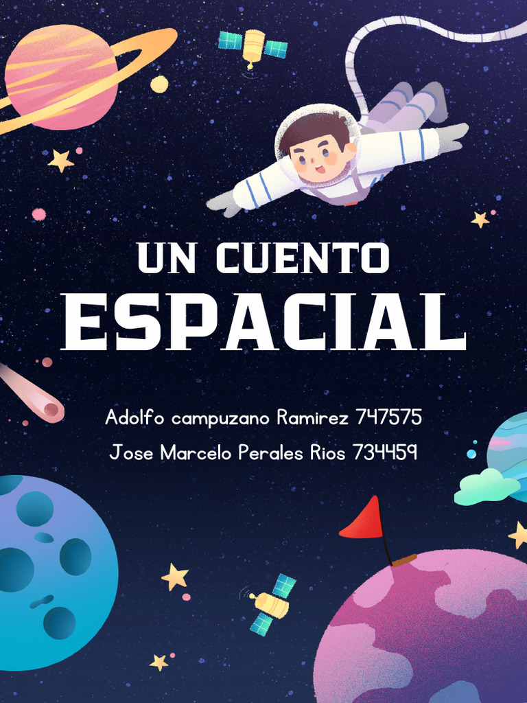 Documento A4 Portada de Cuento para Niños Ilustrativo Infantil Oscuro PDF | PDF