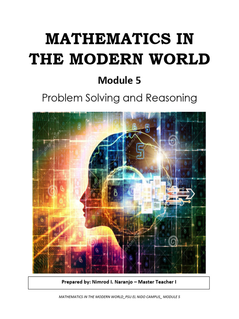 MATH in The Modern World Module 5 | PDF | Inductive Reasoning | Reason