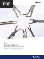 Ethicon Clip Applier Reference Guide | PDF | Firearms | Ammunition