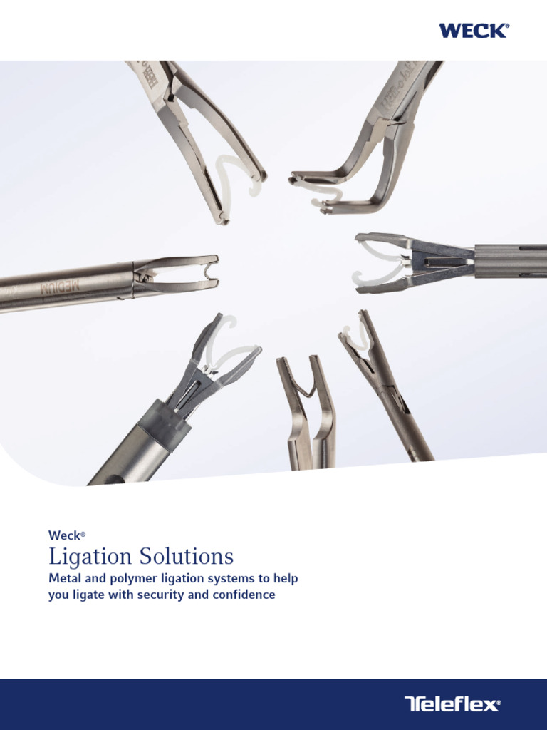 Weck Ligation Product Catalog EN | PDF | Kidney