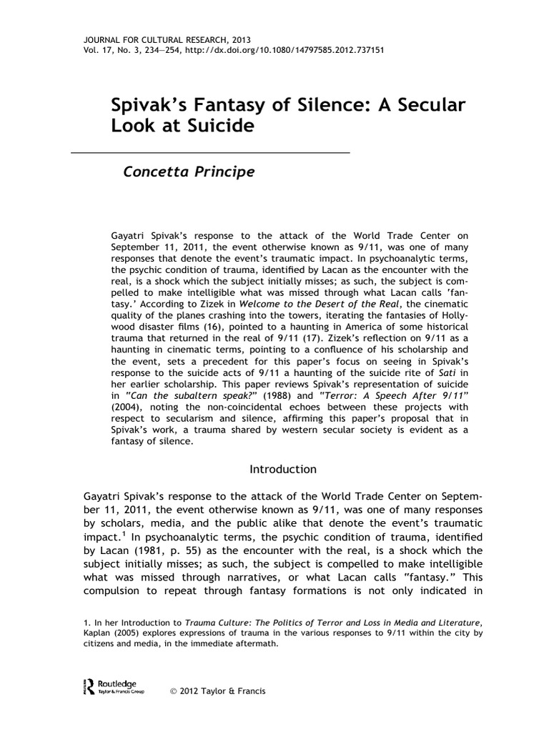Spivak Bhaduri | PDF | Suicide Attack | Secularism