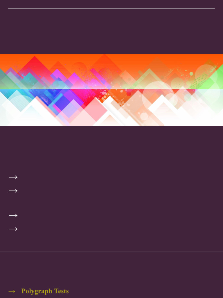 Introduction to Lie Detection Techniques (1) | PDF | Lie | Polygraph