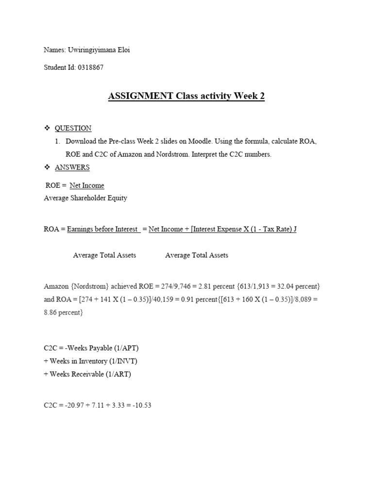 Assignment Supply Chain | PDF