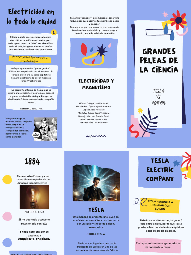 Tesla Vs Edison | PDF | Nikola Tesla | Thomas Edison