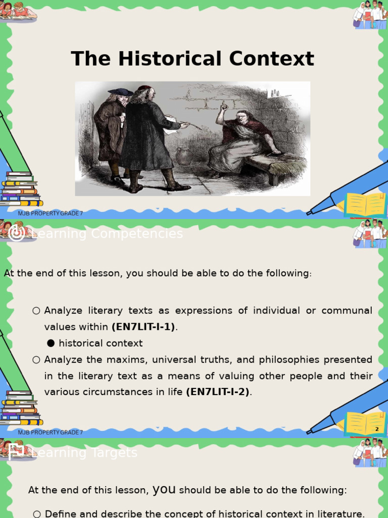 Historical Context Pdf Historiography Narrative