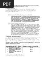 Grade 6 Awards Ceremony Ideas | PDF