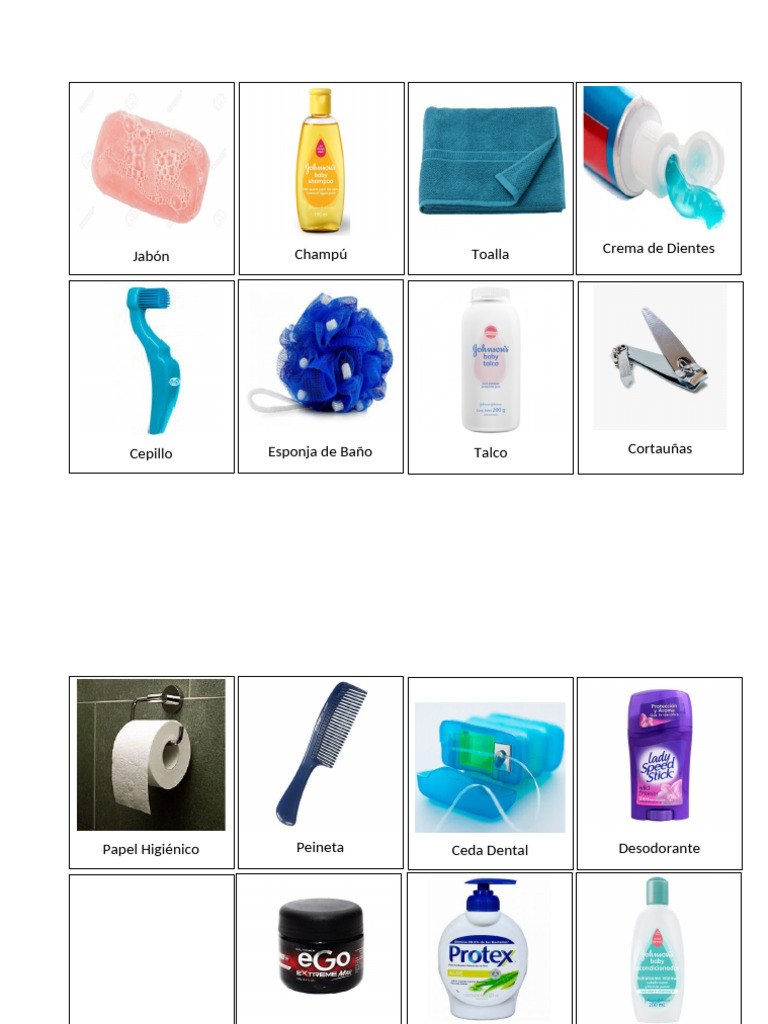 Categoria Utiles de Aseo | PDF