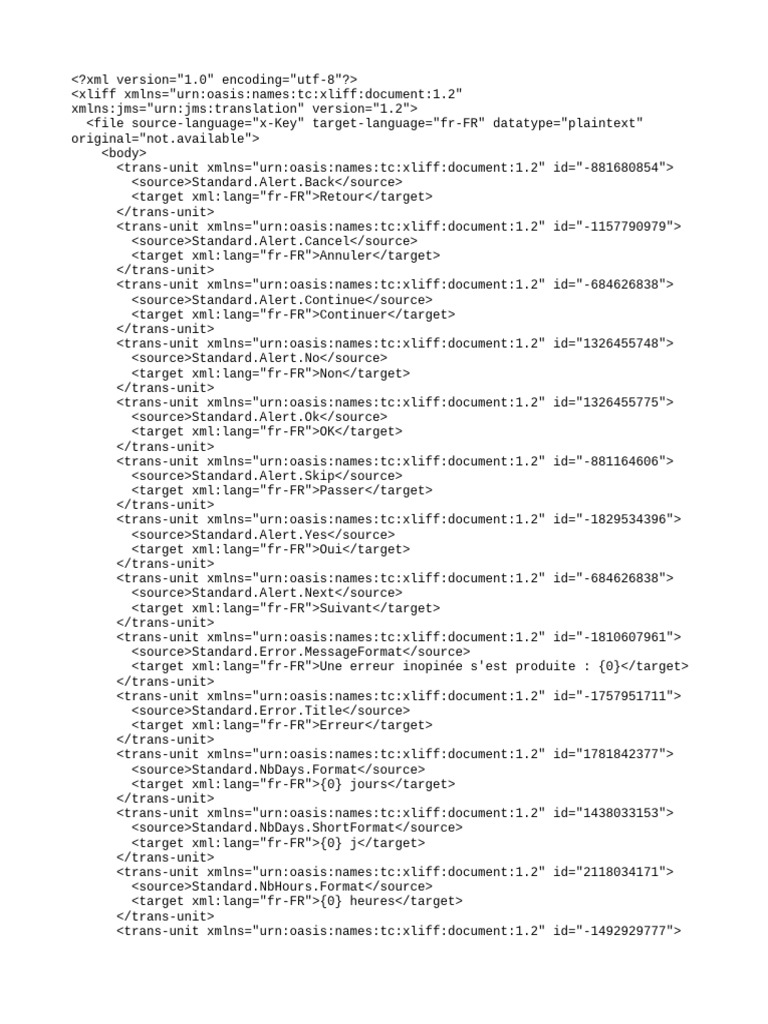 Standard-Fr FR 000002 | PDF