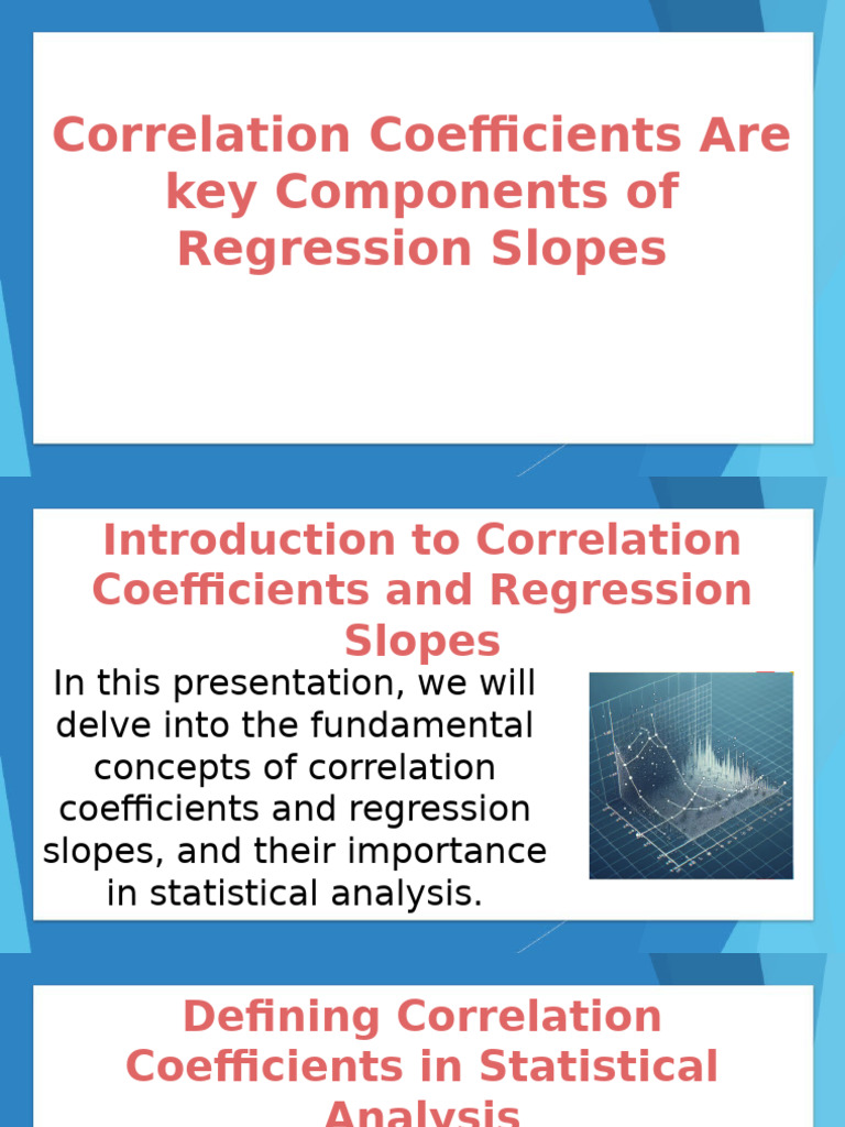 Correlation-Coefficients-Are-Key-Components-Regression-Slopes-De-Guzman | PDF | Linear ...