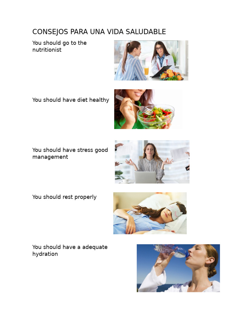 Consejos para Vida Saludable | PDF